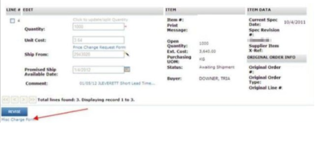 PO Acknowledgement | ABG Supplier Portal